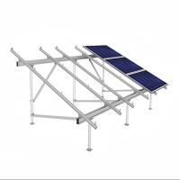 China PV Support Solar Panel Holder Bracket with 20°-35° Adjustable Tilt Angle for Roof and Ground Mounting for sale