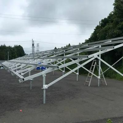 China Solar Tracking PV Support Bracket - Adjustable Flat Roof Tilt Mount with 60m/s Wind Load & 1.4kN/m² Snow Load Capacity for sale