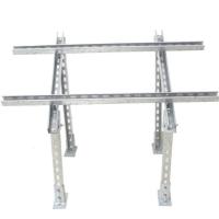China Natural Silver Solar Panel Mounting Bracket with 20°-35° Adjustable Angle and 10-Year Warranty for sale