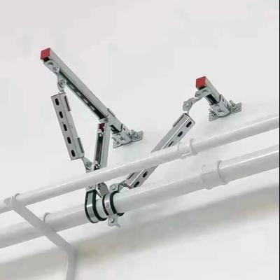 China Composite Galvanized Seismic Pipe Support for Pipeline & Buildings - Hot-Dipped Galvanized, 10pc Bundles for sale