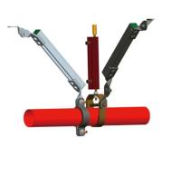 China 1-6m Single Side Seismic Brace for Fire Pipe & Smoke Exhaust Bridge Support Bracket - Carbon Steel Construction for sale