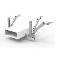 China Gantry Rigid Seismic Bracing Single Structure Hangers for Pipe Cable Support - ISO9001 Certified Carbon Steel Construction for sale