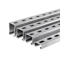 China 316 Stainless Steel Unistrut Channel - Hot Dipped Galvanized Solar Support with 10-Year Guarantee and 8-Inch Width Options for sale