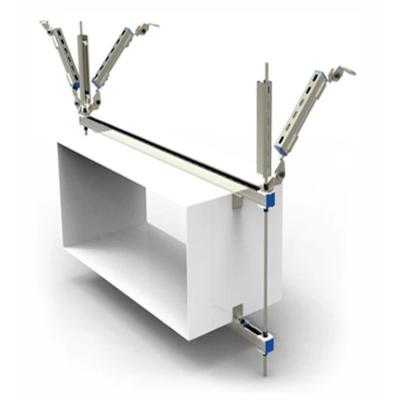 China Standard Aluminum Cable Ladder Seismic Support Brackets - Custom Sizes, Wall/Floor Mount Options for Cable Tray Systems for sale
