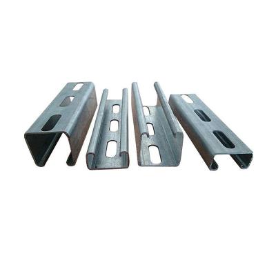 China Hot-Dip Galvanized C Purlin Metal Strut Channel 80-160mm Height for Commercial Building Support for sale