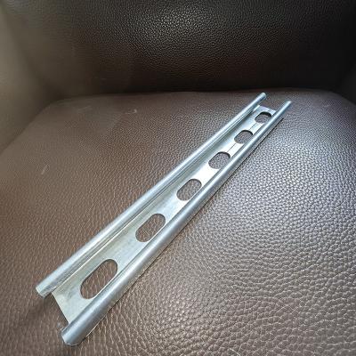 China Hot-Dip Galvanized Metal Strut Channel C-Shaped Steel 100-900mm Width for Commercial Industrial Buildings for sale