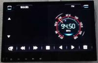China Optical Bonding Touch Screen With LCD 10.1 Inch Size For GPS Navigation for sale