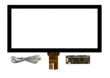 China 32 Inch Flat PCAP Touch Screen , 10 Points Capacitive Touch Screen Panel for sale