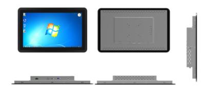 China 19 inch Open Frame Touch Screen Monitor with 10 points Touch Points for sale
