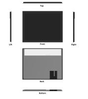 China 15 Inch WLED Touch LCD Module Multi PCAP With USB Touch Controller for sale