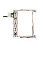 China 8 Inch Explosive Proof Custom Capacitive Touch Panel With Curved Cover Glass for sale