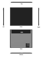 China Fast Response ITO 17 Inches Touch Panel With LCD OCA Technology for sale
