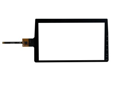 China Car Navigator I2C 10 Inch Touch Screen Panel With Black Prints for sale