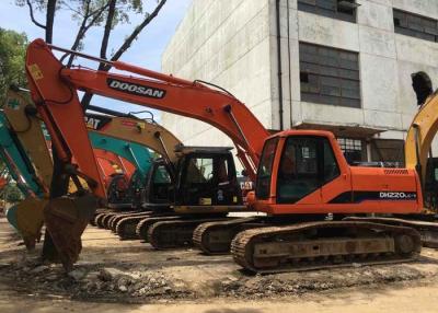 China Second Hand Crawler Excavator DH220LC-7 2014 Year 9500 * 2990 * 3030 mm for sale