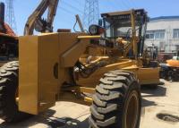 China Second Hand Motor Grader Cat 140K With Ripper Original Color Yellow And Black for sale