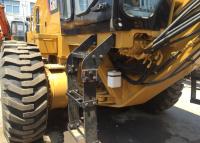 China Second Hand Motor Grader Cat 140K With Ripper Original Color Yellow And Black for sale