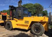 China Second Hand Forklift TCM FD200 Capacity 20T Original Made In Japan for sale