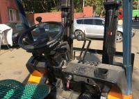 China Orange Color 2.5T Used Diesel Forklift , FD25 Toyota Forklift Second Hand 2012 for sale