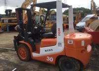 China Yellow TCM FD30 Second Hand Forklifts 3T Load Capacity 1 Year Warranty for sale