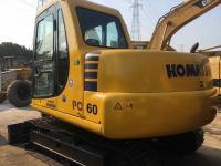 China Second Hand Excavator Komatsu PC60-7/PC60 with 0.4M3 Bucket Capacity for sale