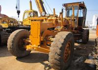 China Original Color Second Hand Motor Grader / Old Road Grader Komatsu GD505A-2 for sale