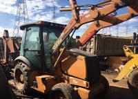 China Mini CASE 580M Second Hand Wheel Loaders Low Working Hours United States Origin for sale