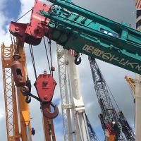 China Used KATO 50Ton Rough Terrain Crane , Second Hand Truck Mounted Cranes for sale