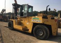 China Japan Original Used TCM Forklift , Second Hand Diesel Forklifts 25T Capacity for sale