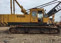 China Hitachi KH180 Second Hand Cranes , Used Crawler Crane 50T 100% Japan Origin for sale