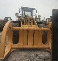 China WA470 Used Komatsu Wheel Loader 2010 Year With Grapple Yellow Color for sale