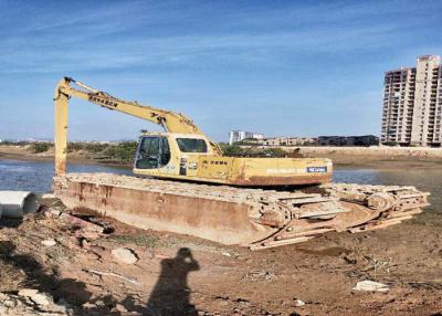 China 1 Year Warranty Used Komatsu Excavator PC220 Deepwater Swamp Amphibious Style for sale