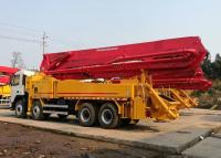China Diesel Power Used Concrete Pump Truck 42m Putzmeister Boom Volvo Truck for sale