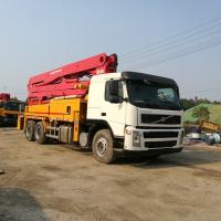 China Putzmeister Used Concrete Boom Truck 36m 38m 42m 46m For Construction for sale