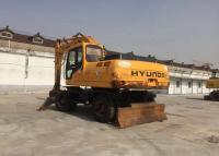 China Hyundai 220 Used Wheel Excavator with Weight 21800kg Original Made In Korea for sale