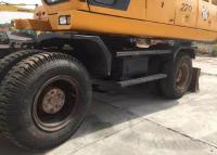 China Hyundai 220 Used Wheel Excavator with Weight 21800kg Original Made In Korea for sale