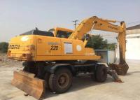China Original Korea Second Hand Wheel Excavator Hyundai 220 Weight 21800kg for sale