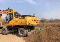 China Weight 21800kg Used Wheel Excavator Hyundai 210 Construction Machine for sale