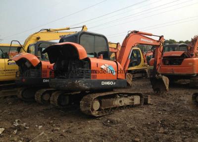 China Daewoo / Doosan DH60 Used Crawler Excavator With Low Working Hours for sale