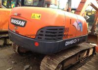 China Daewoo / Doosan DH60 Used Crawler Excavator With Low Working Hours for sale