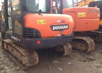 China Daewoo / Doosan DH60 Used Crawler Excavator With Low Working Hours for sale
