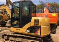 China Cat 306D Used Crawler Excavator , 6 Ton Road Construction Machinery for sale