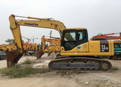 China Weight 16T Used Komatsu Excavator PC160-7 Crawler Original Made In Japan for sale