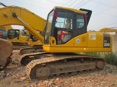China Used Excavator Komatsu PC200-7 Crawler Weight 21100KG Original Made In Japan for sale