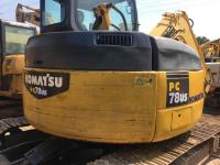 China Yellow Used Crawler Excavator Komatsu PC78US-6 Construction Equipment Earthmoving for sale