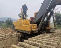 China 0.9m3 Bucket 5.5km/H EX210 Second Hand Crawler Excavator for sale