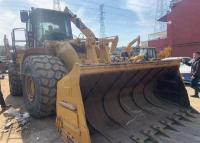 China Yellow 1615Nm 1800rpm 318hp Used CAT Wheel Loader for sale