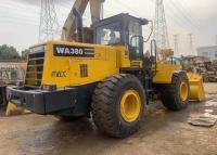 China 3m3 Bucket 2014 Year Used Komatsu Wheel Loader WA380 for sale
