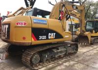 China Streamlined Hydraulic 312D 0.6M3 Used CAT Excavators for sale