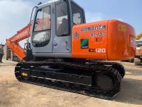 China Mini Hydraulic Used Hitachi EX120 Excavator With 0.45cbm Bucket for sale