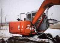 China Bucket 0.3m3 EX60-5 6T 5.5km/H Second Hand Hitachi Excavator for sale